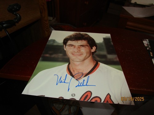 Mike Boddicker 1980's Baltimore Orioles Pitcher Signed 8X10 Baseball ...