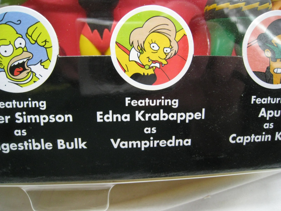 The Simpsons 2002 Bongo Comics Group Ingestible Bulk Vampiredna Captain ...