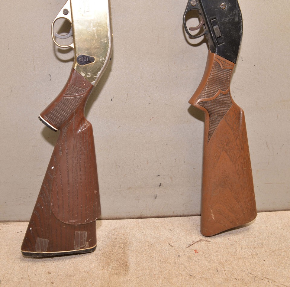 2 Crossman air rifle pellet BB gun 760 Powermaster & 760 XL Gold ...