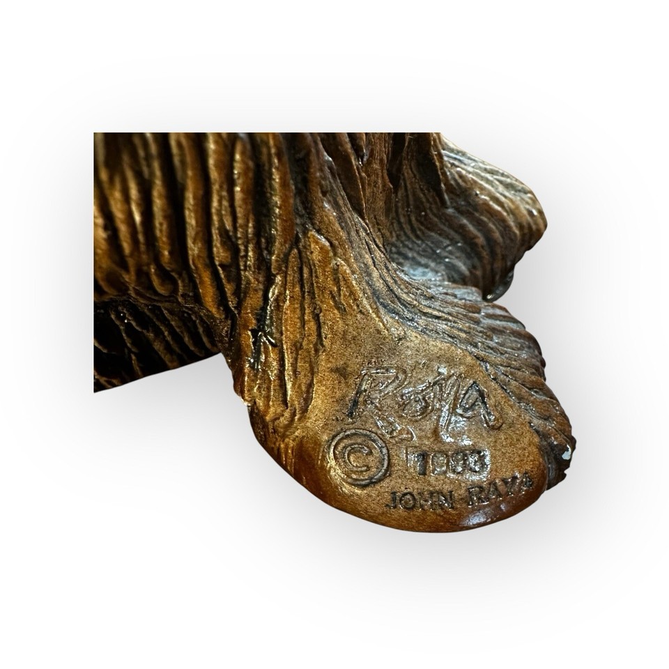 John Raya Beasties Of The Kingdom 1984 Terrier Dog Figurine Sculpture ...