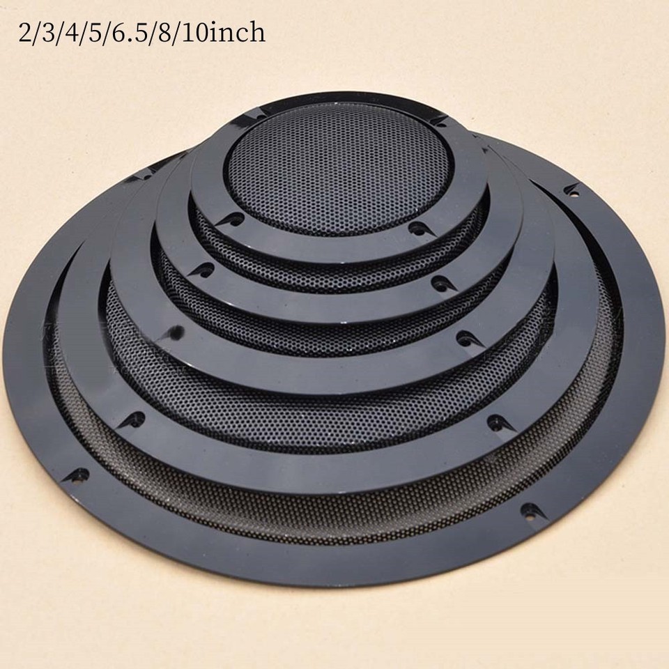 Speaker Enclosure Cover Car Speaker Cover Car Audio System Black Spray ...