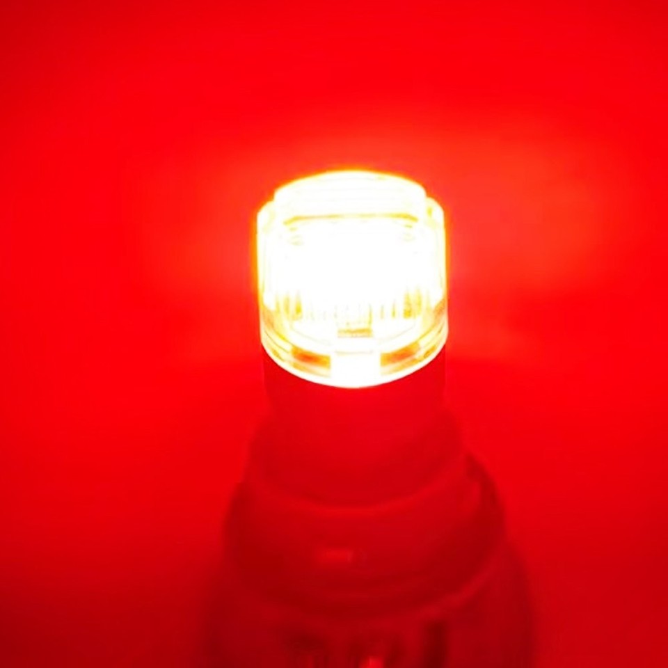 2X Red 1156 LED Super Beight Brake Tail Stop Light For Bulbs BMW E46 ...