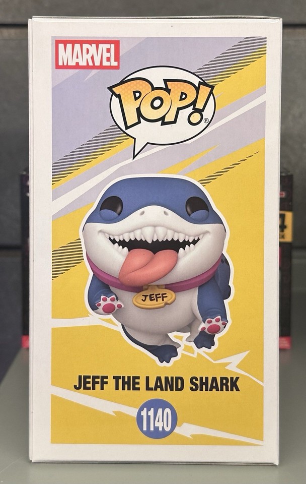 NEW FUNKO POP! JEFF THE LAND SHARK #1140 MARVEL RIVALS RARE *SHIPS NOW ...