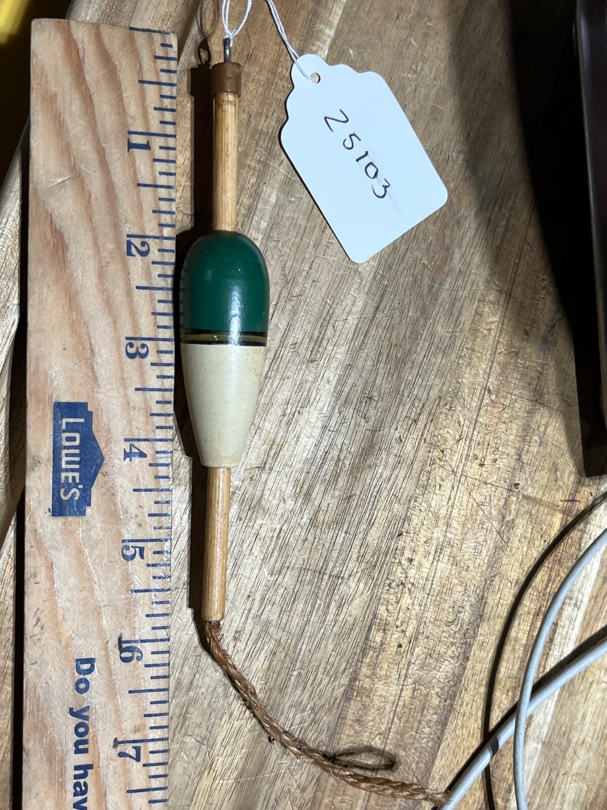 Vintage cork fishing lure bobber (25102) | eBay