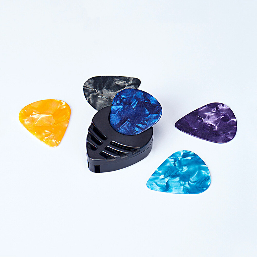 Plectrum Holder 10 Celluloid Guitar Picks Plectrum For Acoustic ...