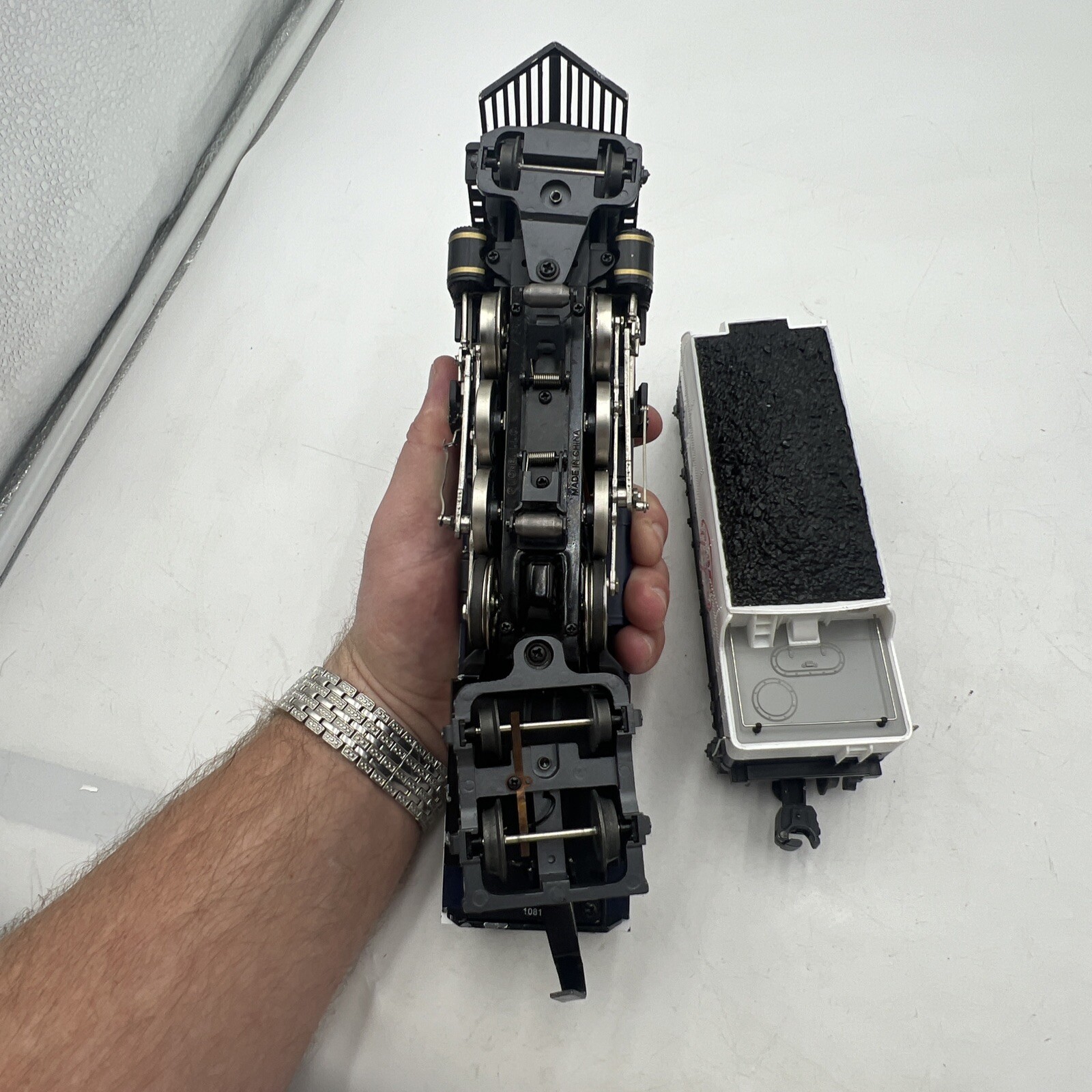 LIONEL O GAUGE 2-8-4 DIECAST NEW YORK YANKEES STEAM LOCOMOTIVE ...