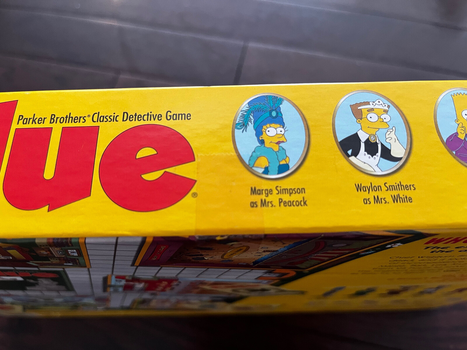 The Simpsons Clue Board Game 2002 Parker Brothers - 2nd Edition - Never ...