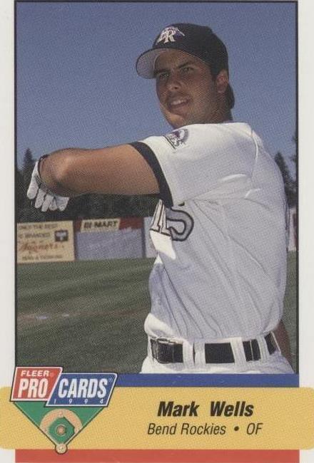 1994 Fleer ProCards Minor League - Mark Wells #3611 (RC) for sale ...