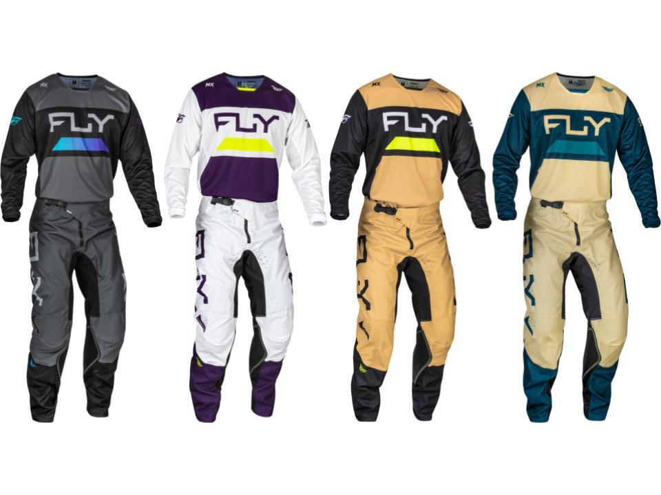 Fly Racing Kinetic Reload Jersey & Pant Combo Set MX/ATV Dirt Bike ...