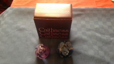 ( 2 ) Caithness Glass Paperweights Homemade in Scotland | eBay