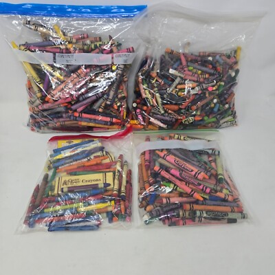 Loose Crayon Lot 6+ Pounds - Mostly Crayola and some Restaurant Crayons ...