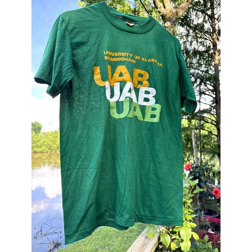 Vintage 80s UAB University of Alabama Birmingham t-shirt | eBay