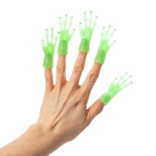 Tiny Glow Alien Hands 5-Count Age 6+ | eBay