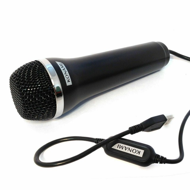 Konami USB Logitech Microphone E-ur20 Ps2 Ps3 Xbox360 Wii for sale ...