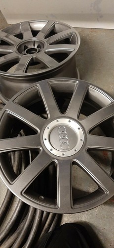 Genuine Audi TT 8N MK1 9 Spoke Ronal 18″ Inch Alloy Wheel Grey Finish ...