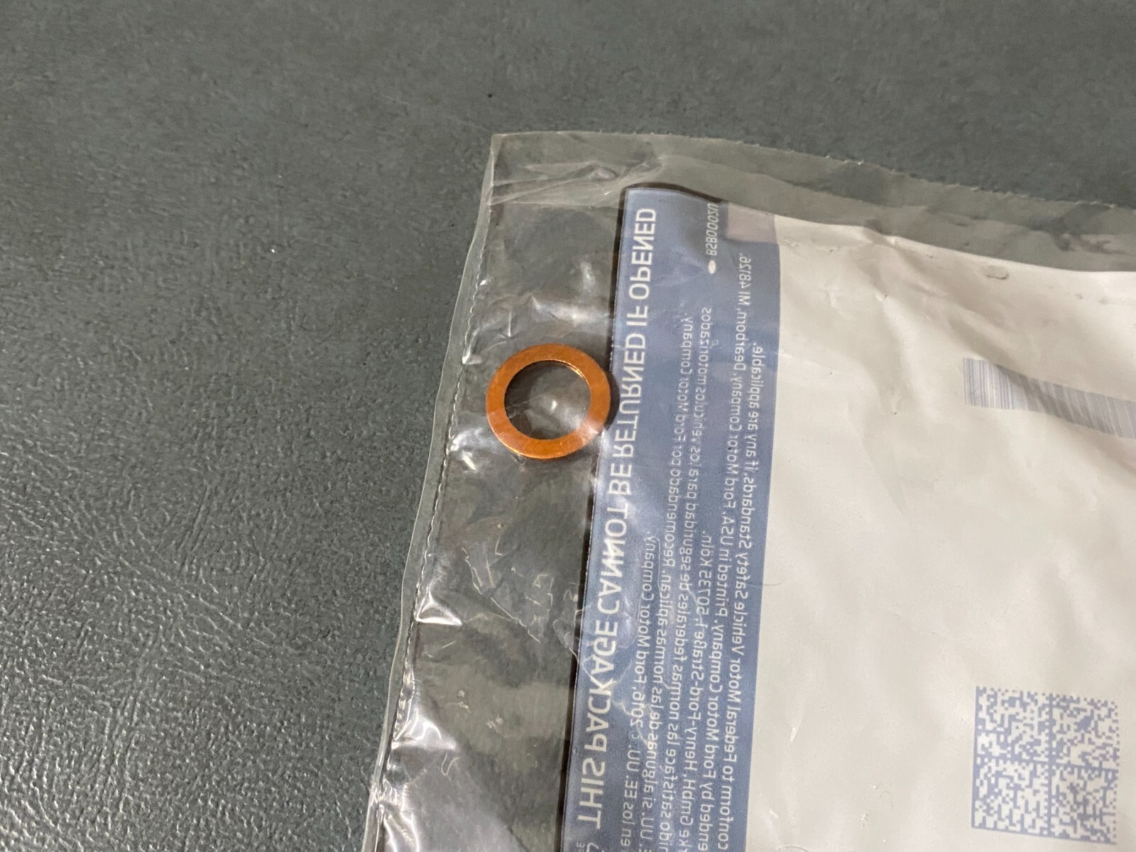 Ford OEM NOS W711784-S300 Brake Hose Washer 2021 Bronco | eBay
