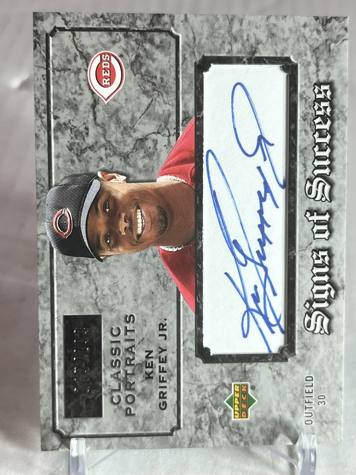 Ken Griffey, Jr. Autographed Signed 2003 UDA Classic Portraits Signs Of ...