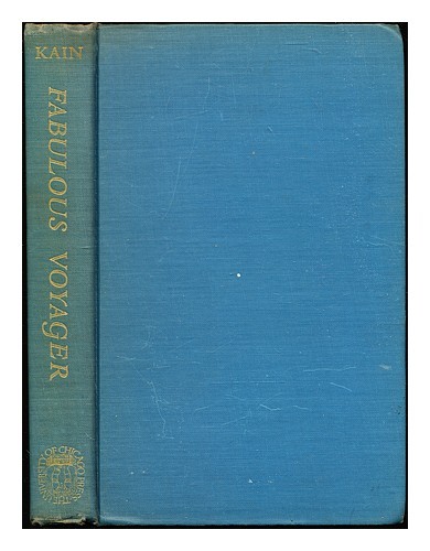 KAIN, Richard MORGAN Fabulous voyager: James Joyce's Ulysses / by ...