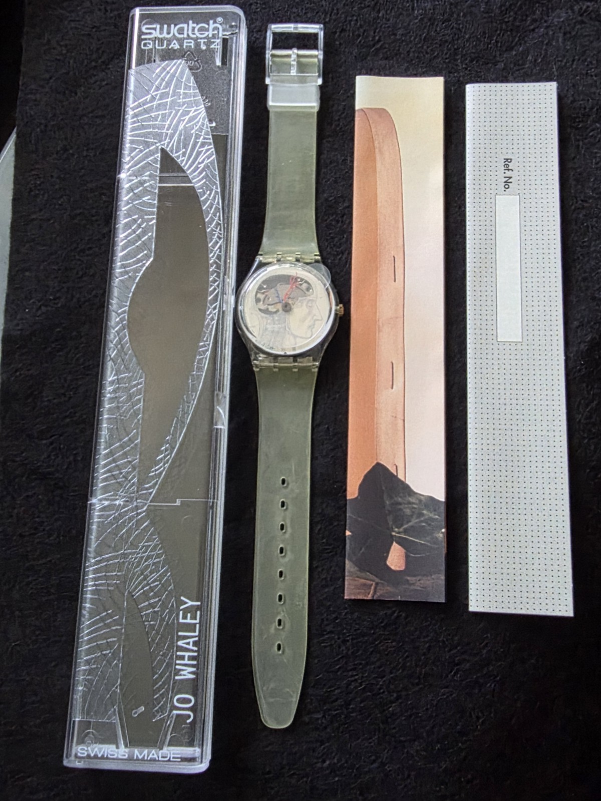 Vintage Swatch Art Special “Ticking Brain” GK247 Jo W… - Gem
