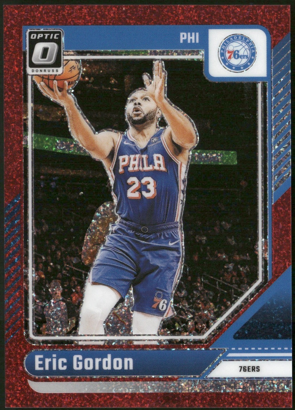 2024-25 Panini Donruss Optic - Eric Gordon #189 Red Glitter Prizm /75 ...