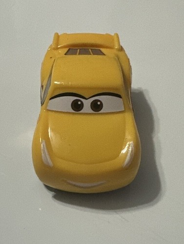 Used Disney Pixar Cars McDonalds Dinoco #51 Yellow Plastic Race Car | eBay
