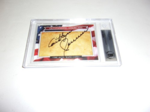 CAITLYN JENNER AKA BRUCE JENNER 17 OUTSTANDING AMERICANS BECKETT SIGNED ...