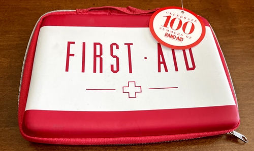 Band-Aid Brand Build Your Own First Aid Kit Red Bag 381371192571 | eBay