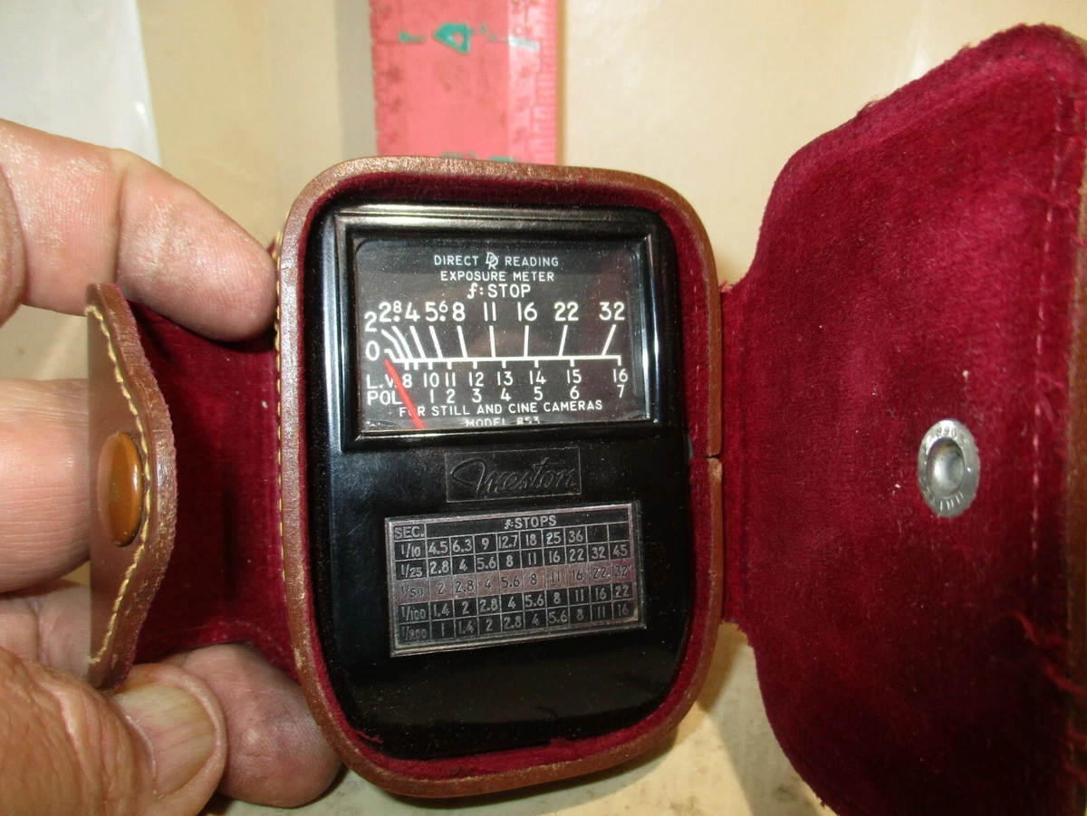 Weston Light Meter Model 853 | Shelly Lighting