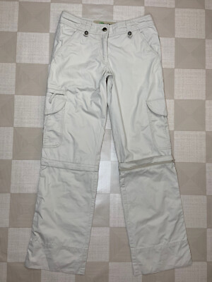 Berghaus Women Cargo Zip Off Legs Beige Hiking Walking Trousers UK 8 | eBay