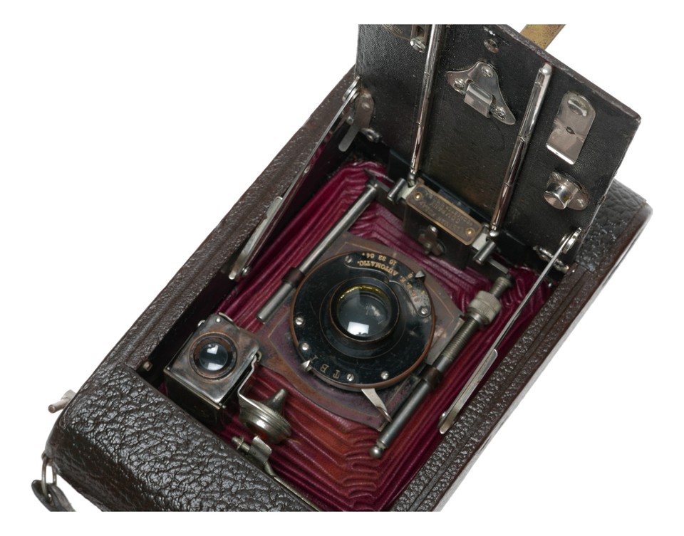Kodak No.4 Folding Pocket Film Camera FPK Early Model 4x5 | eBay