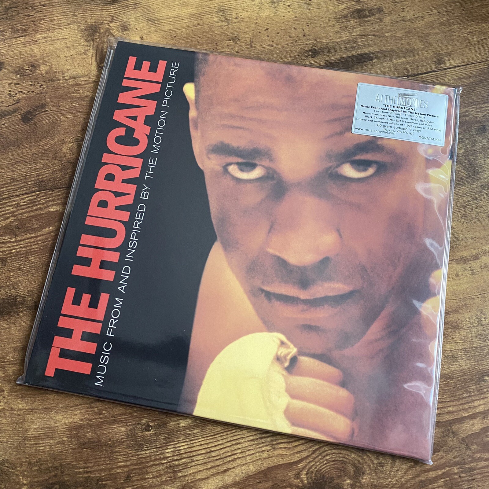 THE HURRICANE soundtrack 2LP RED VINYL limited edition 621 of 1000 ...