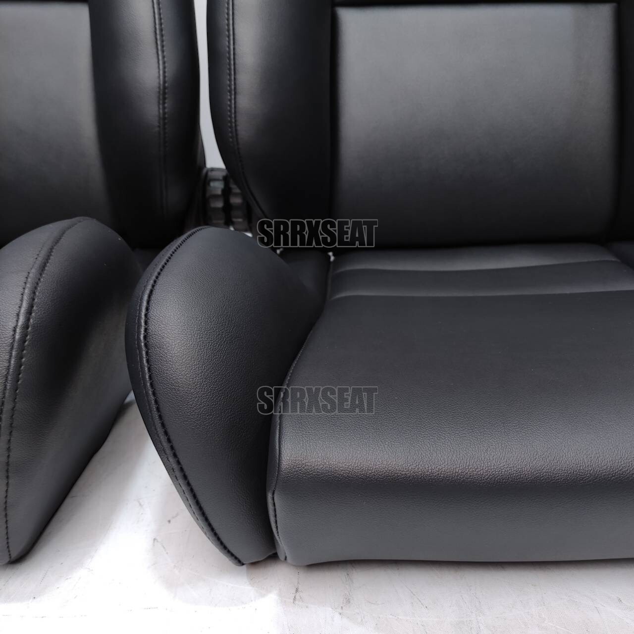 Authentic Recaro LSB Fully Black Retro Seat Trim | Right | Full Set ...