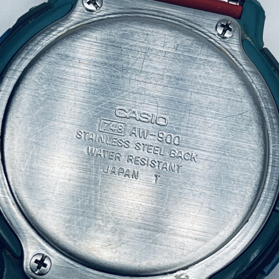 CASIO Overland Seymour Powell Design AW-900 Retro Vintage Digital Watch ...