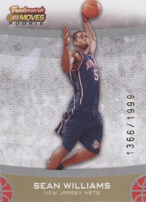 2007-08 Topps Trademark Moves - Rookie Sean Williams #95 /1999 (RC) for ...