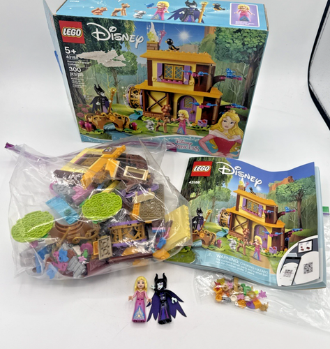 LEGO Disney #43188 Aurora's Forest Cottage 300pcs Maleficent Mostly ...