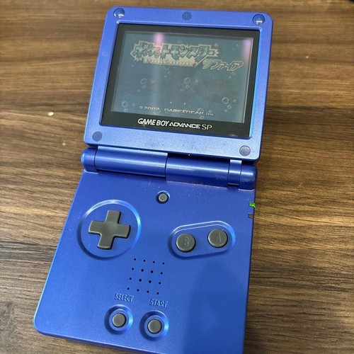 Game Boy Advance SP Blue Console + Game Cartridge | eBay