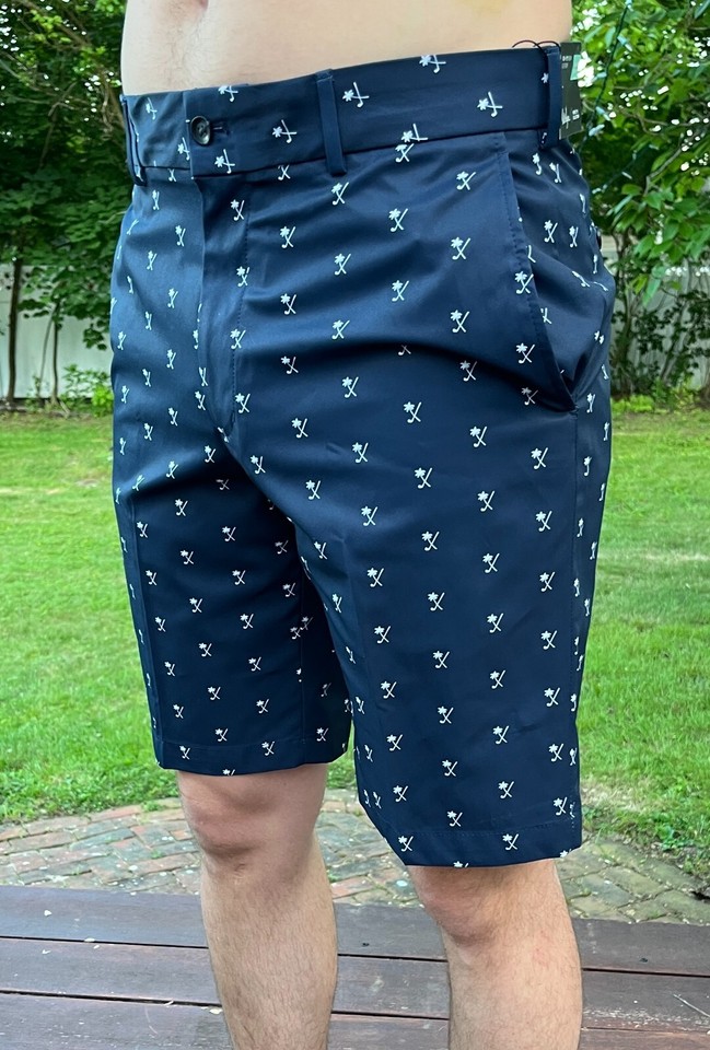 WALTER HAGEN Perfect 11 P11 Men's Golf Shorts 10" Inseam Flat Front ...