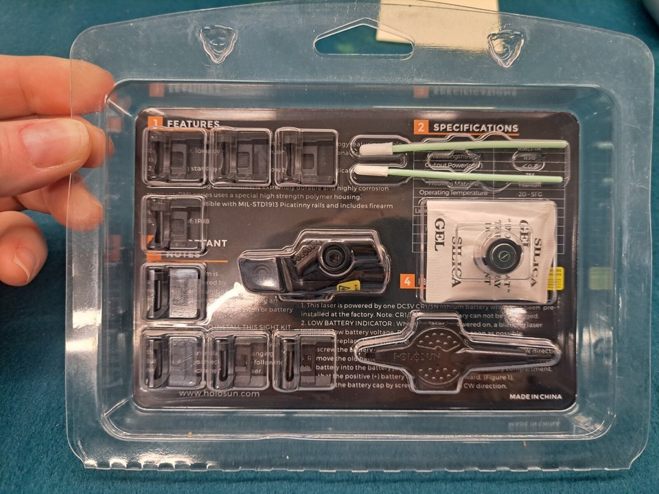 Holosun RMLt-IR Rail Mounted Miniature IR Laser Titanium Housing | eBay