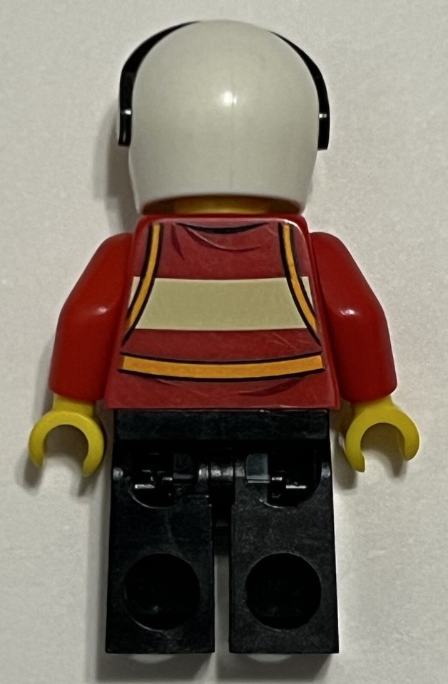 LEGO City Minifigure cty0349 FIREFIGHTER PILOT from set 60004 Fire ...