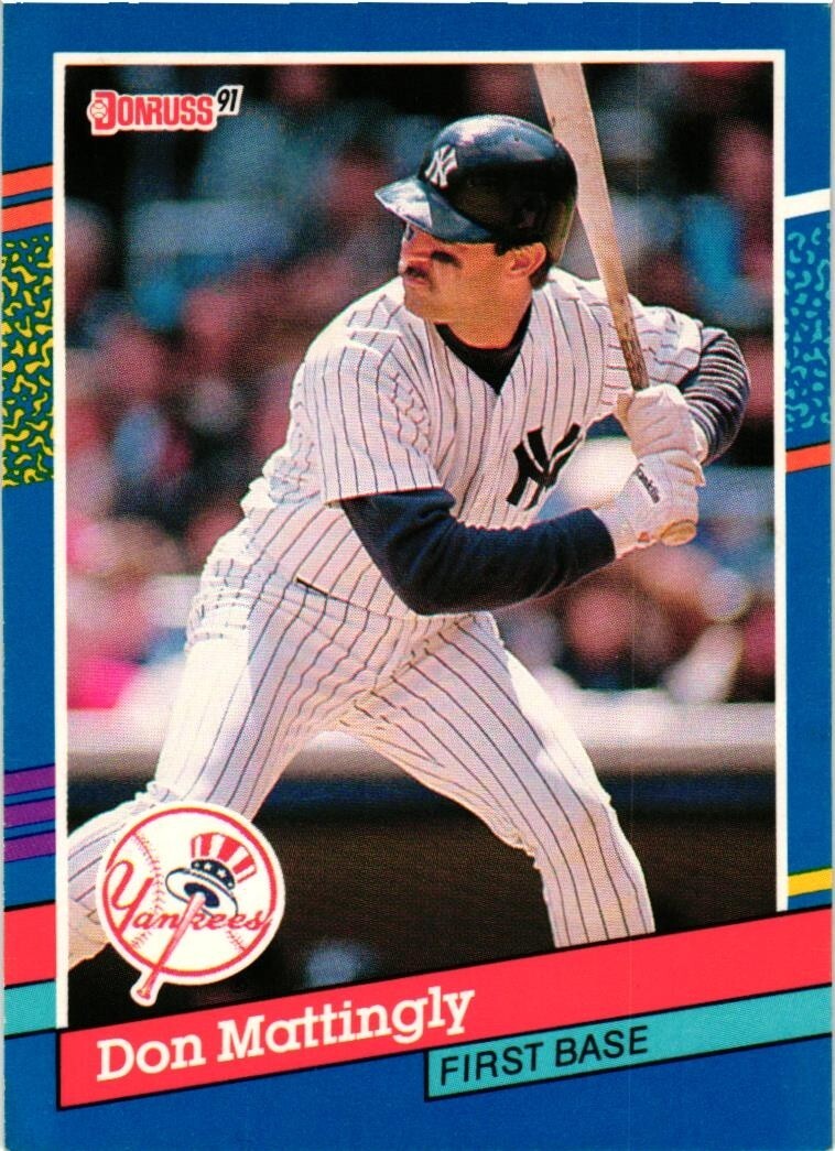 1991 Donruss #107 Don Mattingly New York Yankees Future HOF? NrMt+ | eBay