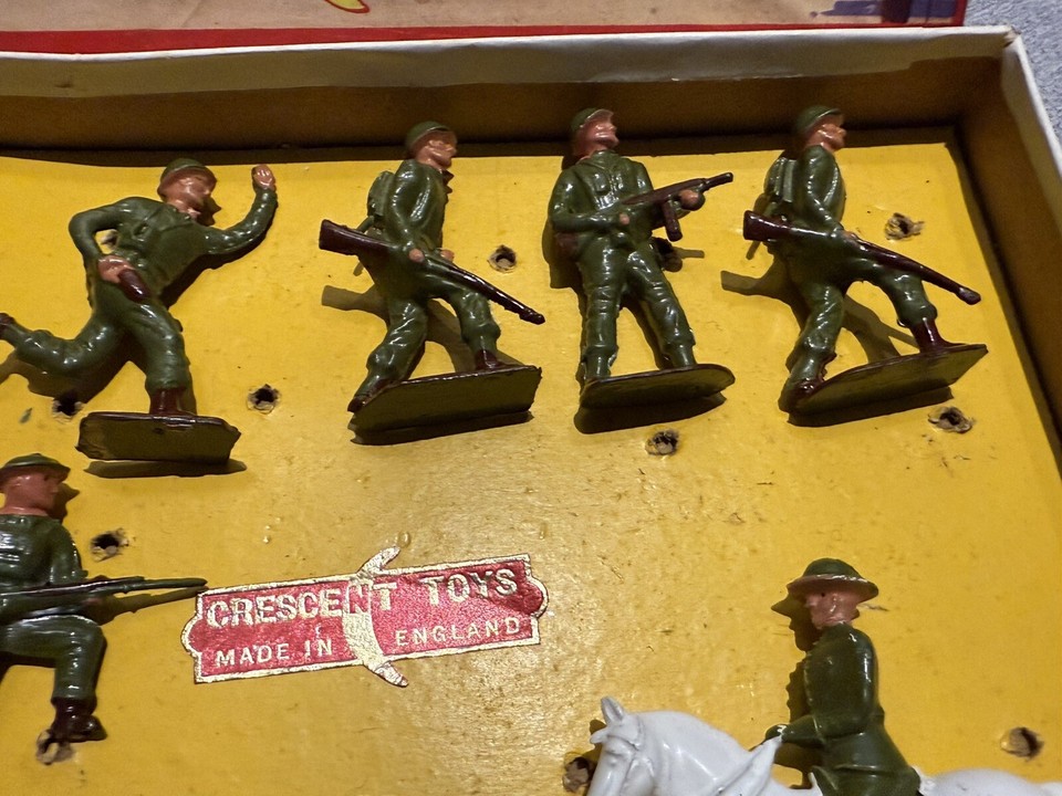 Crescent Toy Soldier Set with Box | eBay