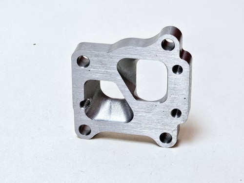 EVO X 10 Header Manifold to T3 Divided Turbo Flange Adapter TDO5H Fit ...
