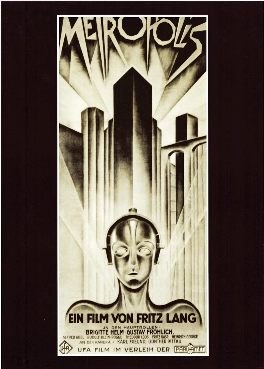 Fritz Lang Metropolis Poster