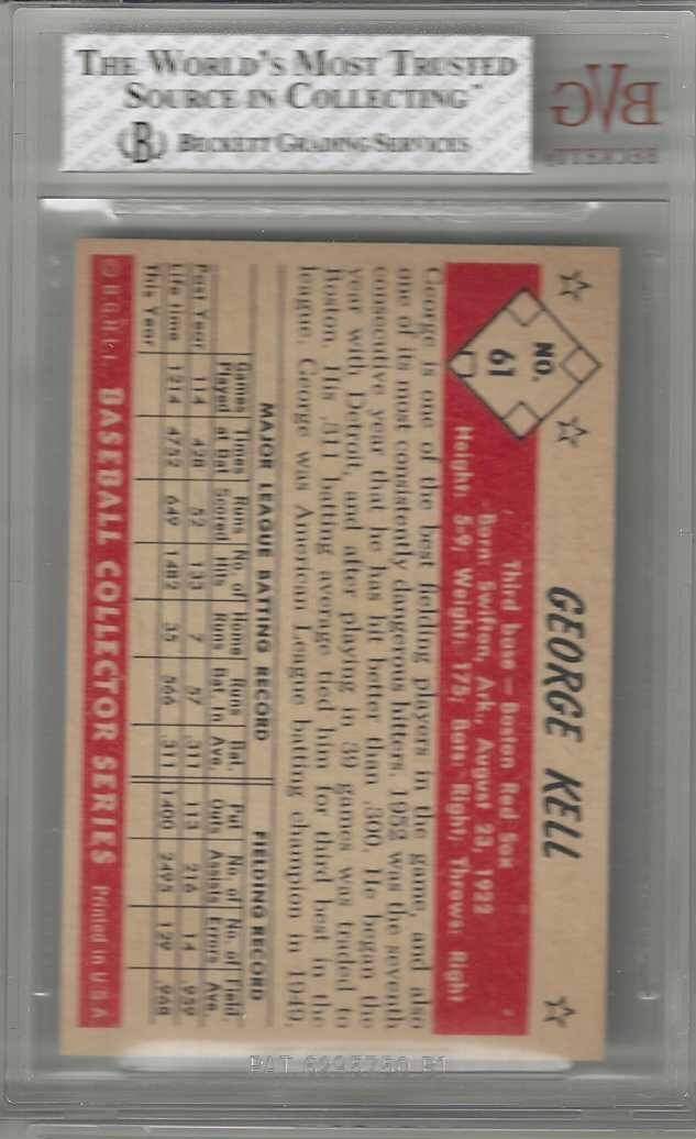 1953 Bowman Color - #61 George Kell for sale online | eBay