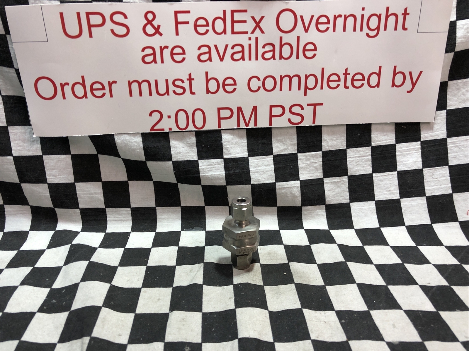 NUPRO All-Welded In-Line Filter 1/4", SS-4FW-15, SS4FW15, SHIPSAMEDAY ...