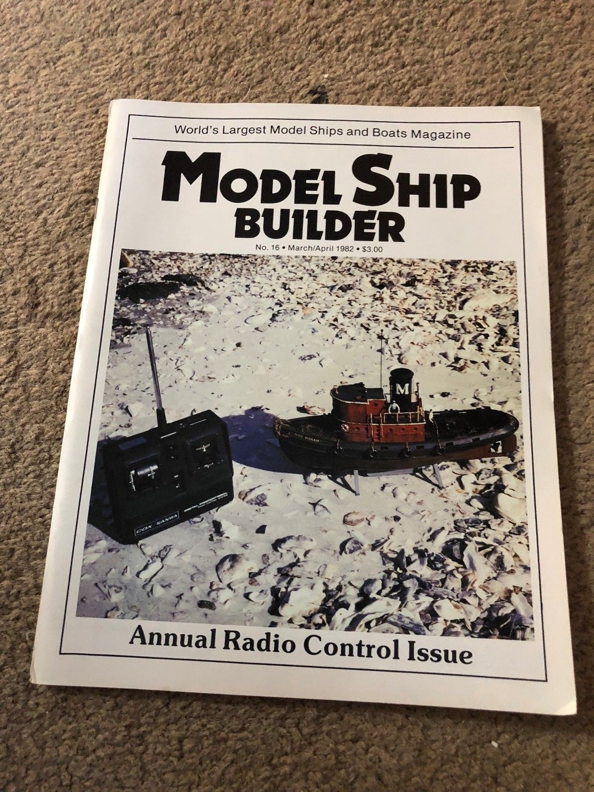 MARCH/APRIL 1982 MODEL SHIP BUILDER boat model magazine | eBay