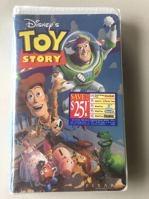 Disney Toy Story Woody/Buzz/Rex/Hamm/Bo Peep/Mr. Potato Head VHS New In ...