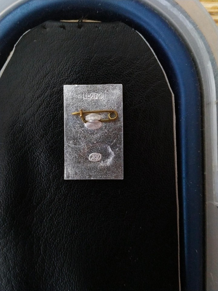 Lenin Volga–Don Canal Motor Ship Communism Propaganda Soviet Pin Badge ...