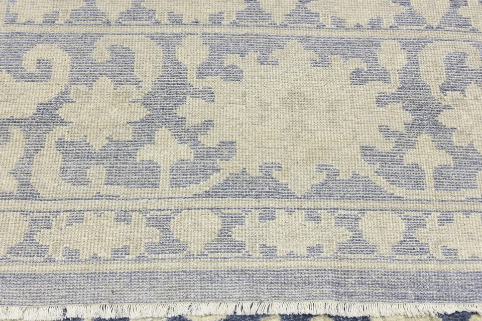 Handmade Transitional Muted Floral Rug Palatial Wool Oriental Carpet ...