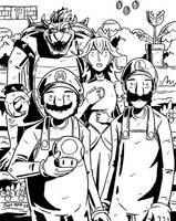 Super Mario Bros Original Ink Drawing 8 | Offer of the day